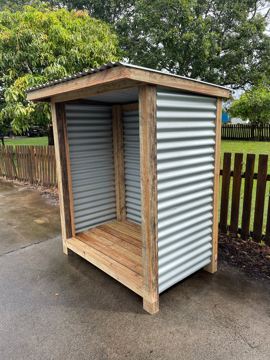 "Keep Your Firewood Safe and Dry with Our Premium Firewood Shed - Orde ...